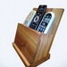 TV Remote Holder, Remote Control Stand, Wood Remote Holder, Remote ...
