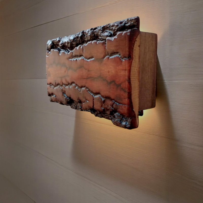 Live Edge Light Fixture - Etsy