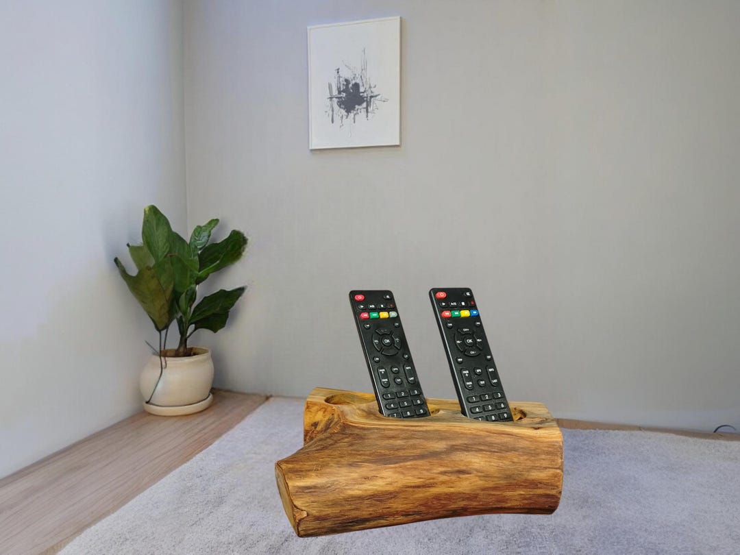 Unique Remote Holder, TV Remote Holder, Remote Stand, Remote Control ...