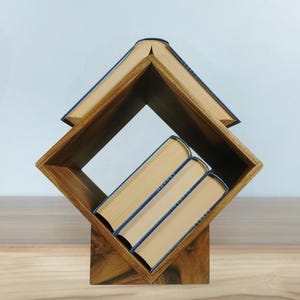 Book Nook, Book Page Holder, Book Stand, Book Triangle, Page Holder ...