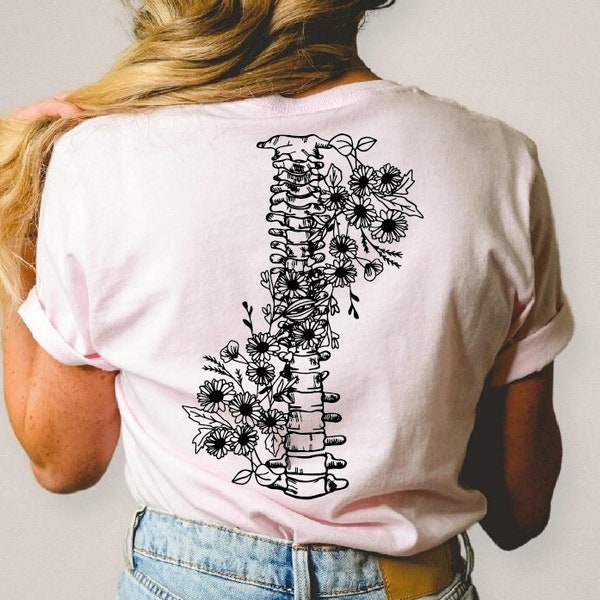 Spine Shirt - Etsy