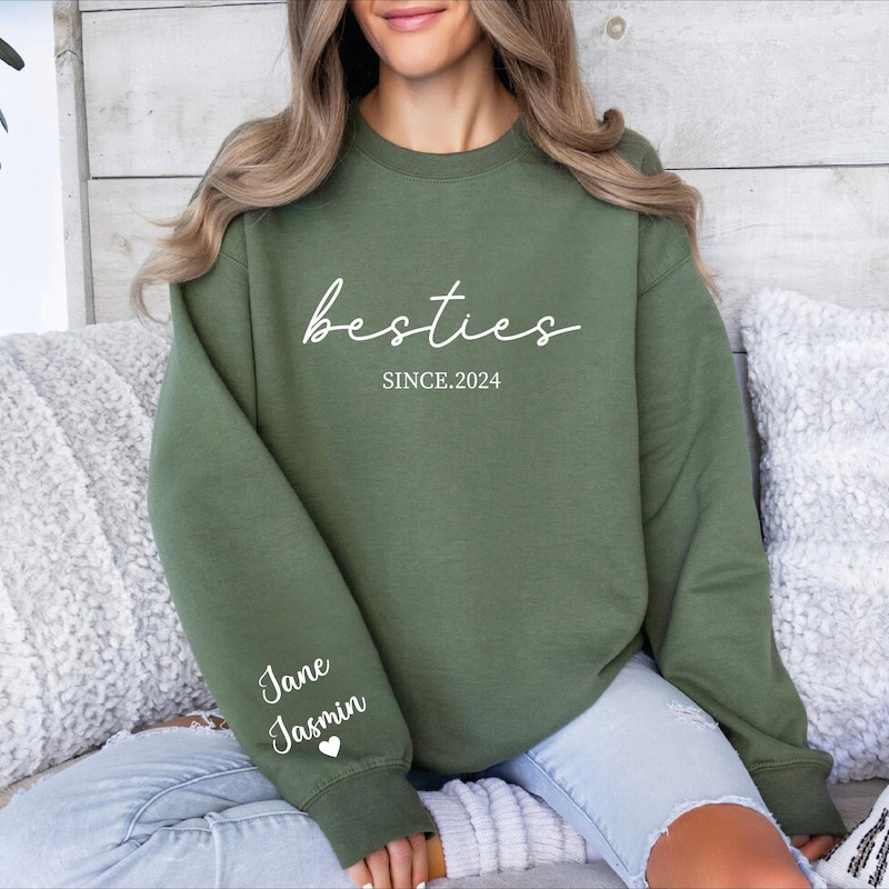 Best Friend L Sweatshirts - Etsy