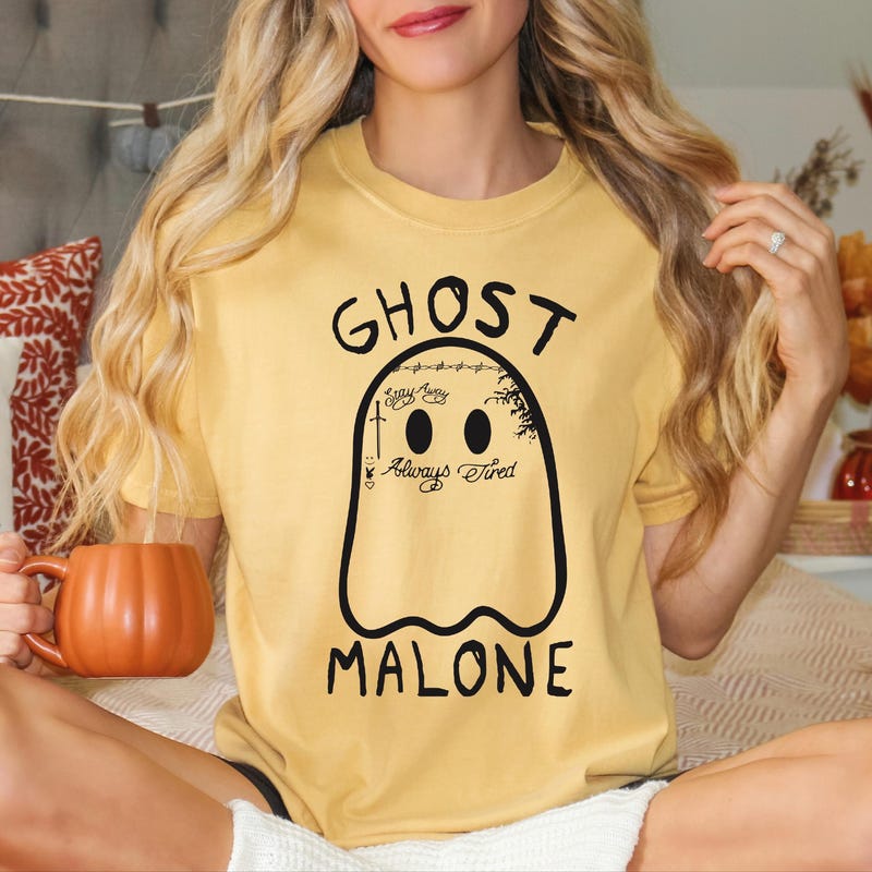 Ghost Malone Shirt - Etsy