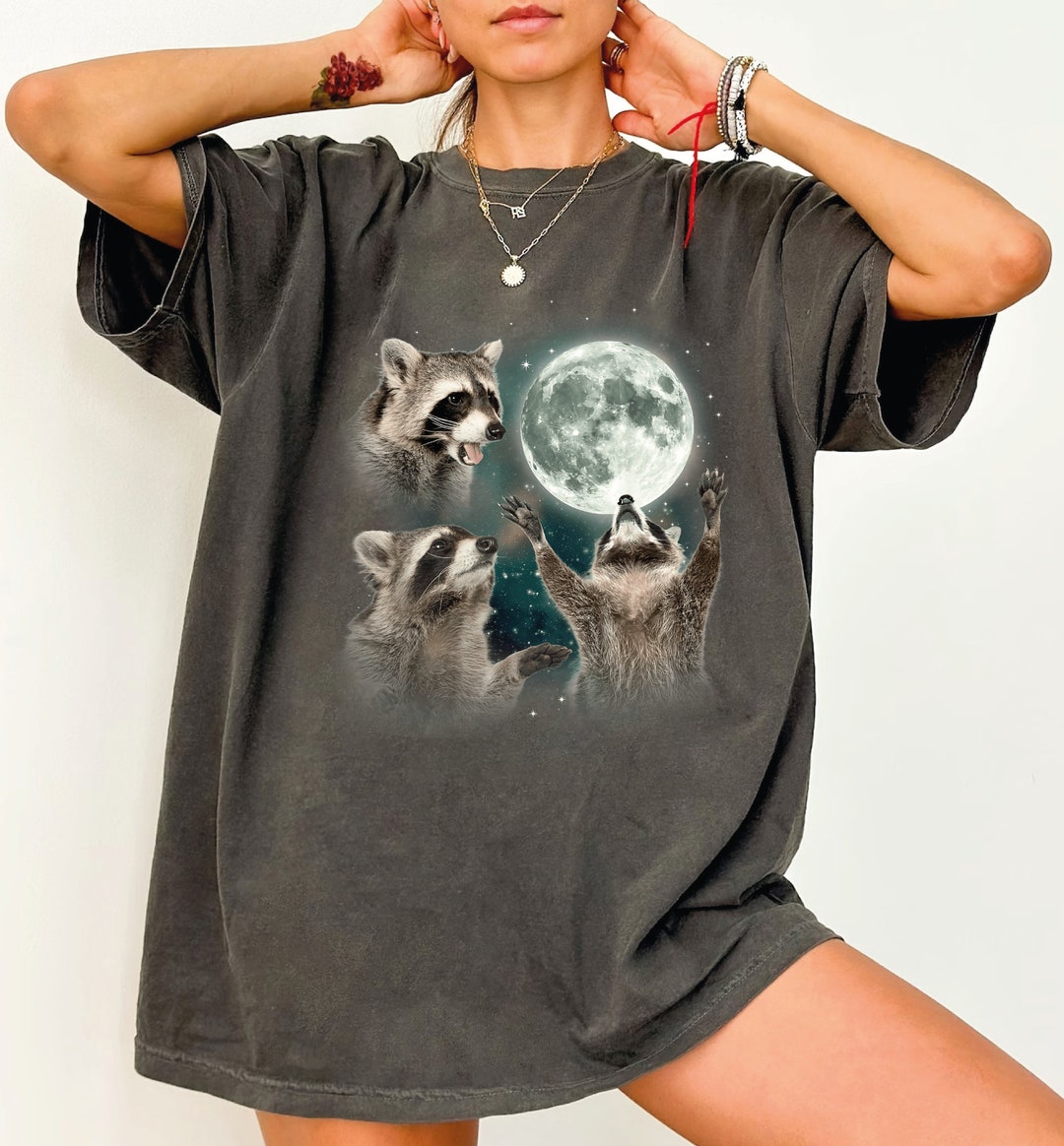 Comfort Colors Raccoons Shirt, Three Raccoons Vintage Graphic Shirt ...
