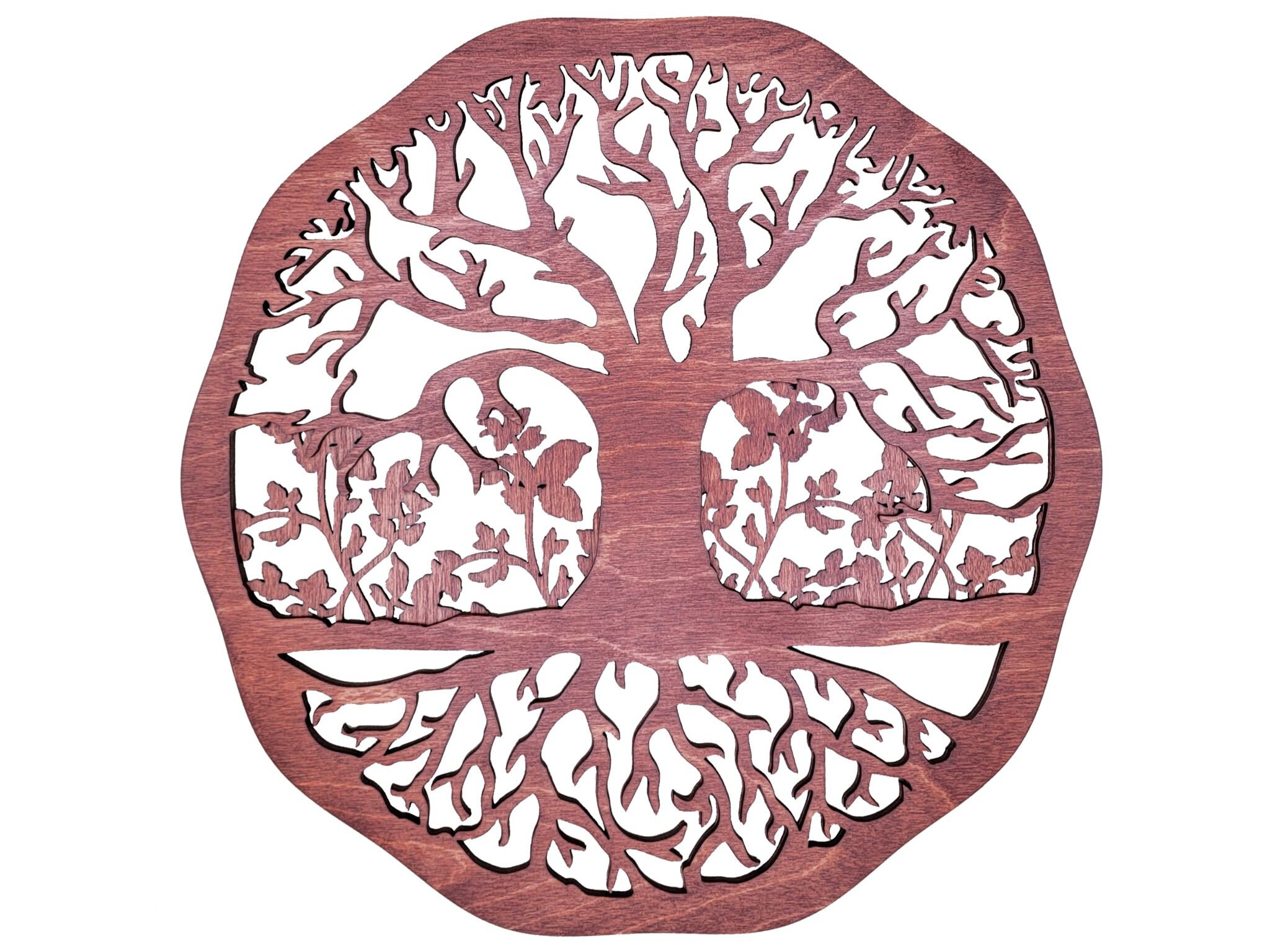 Tree of Life Multi Layer Layered | Wall Art | 3D Art - Etsy