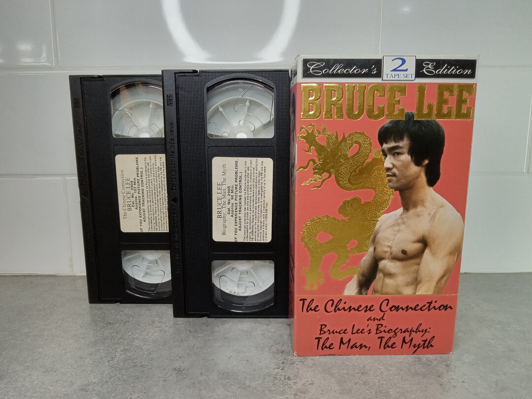 Bruce Lee - 1972 the Chinese Connection & 1976 the Man, the Myth VHS ...