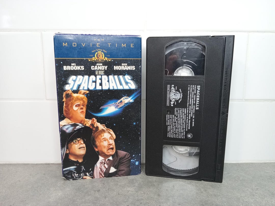 1987 Spaceballs VHS Movie Mel Brooks John Candy Rick Moranis | VHS ...