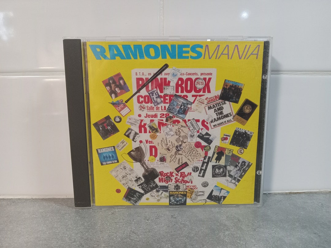 1988 the Ramones - Ramones Mania Used CD | Vintage Compact Disc ...