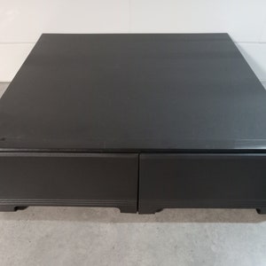 Vintage VHS TAPE Cabinet, Movie Storage, Drawers Holds up to 24 Tapes ...