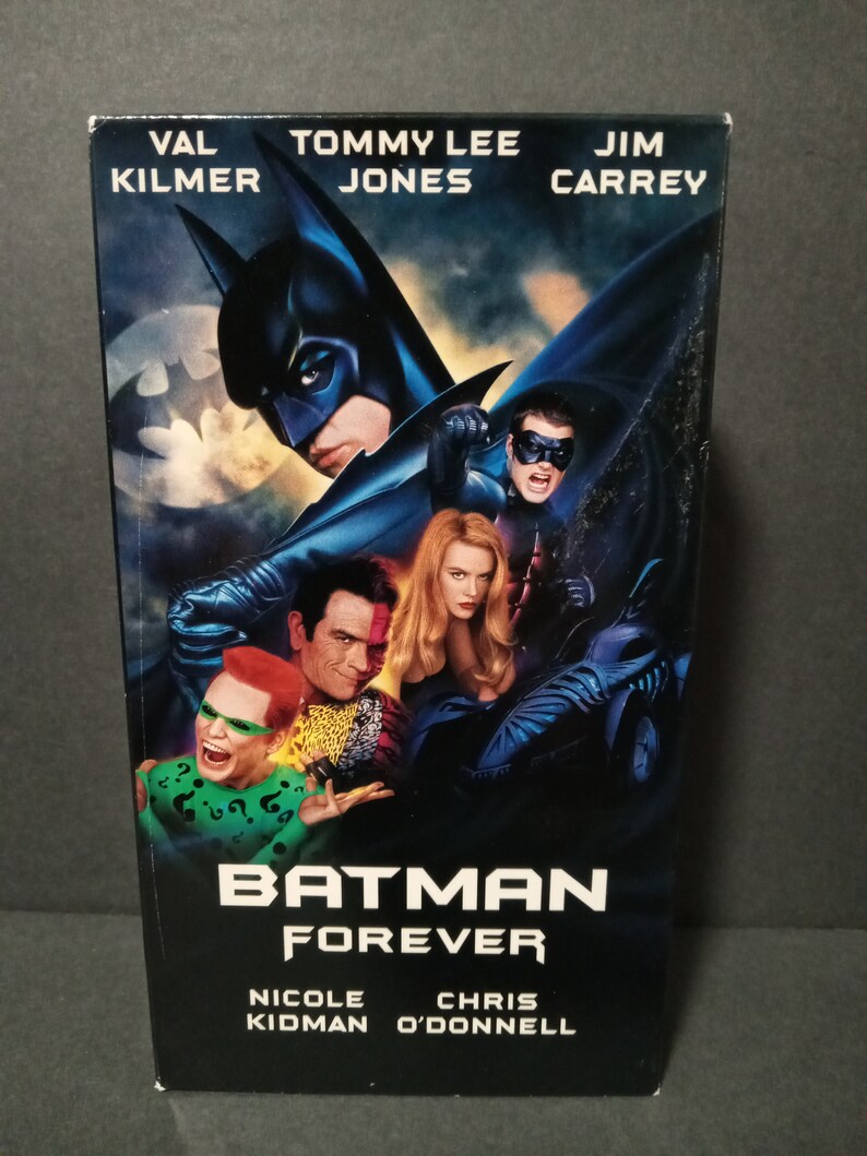 1989/1992/1995/1997 Batman VHS Tapes Batman Batman Returns Batman ...