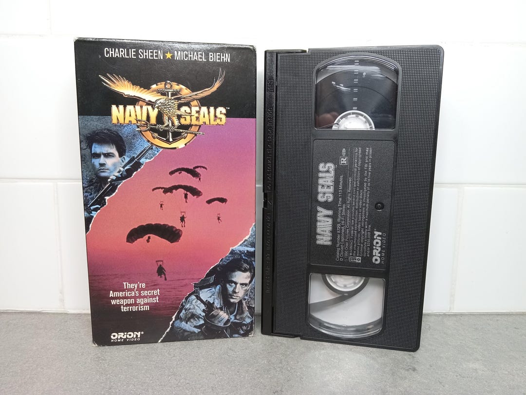 1990 Navy Seals VHS Movie Charlie Sheen Michael Biehn VHS Movie ...