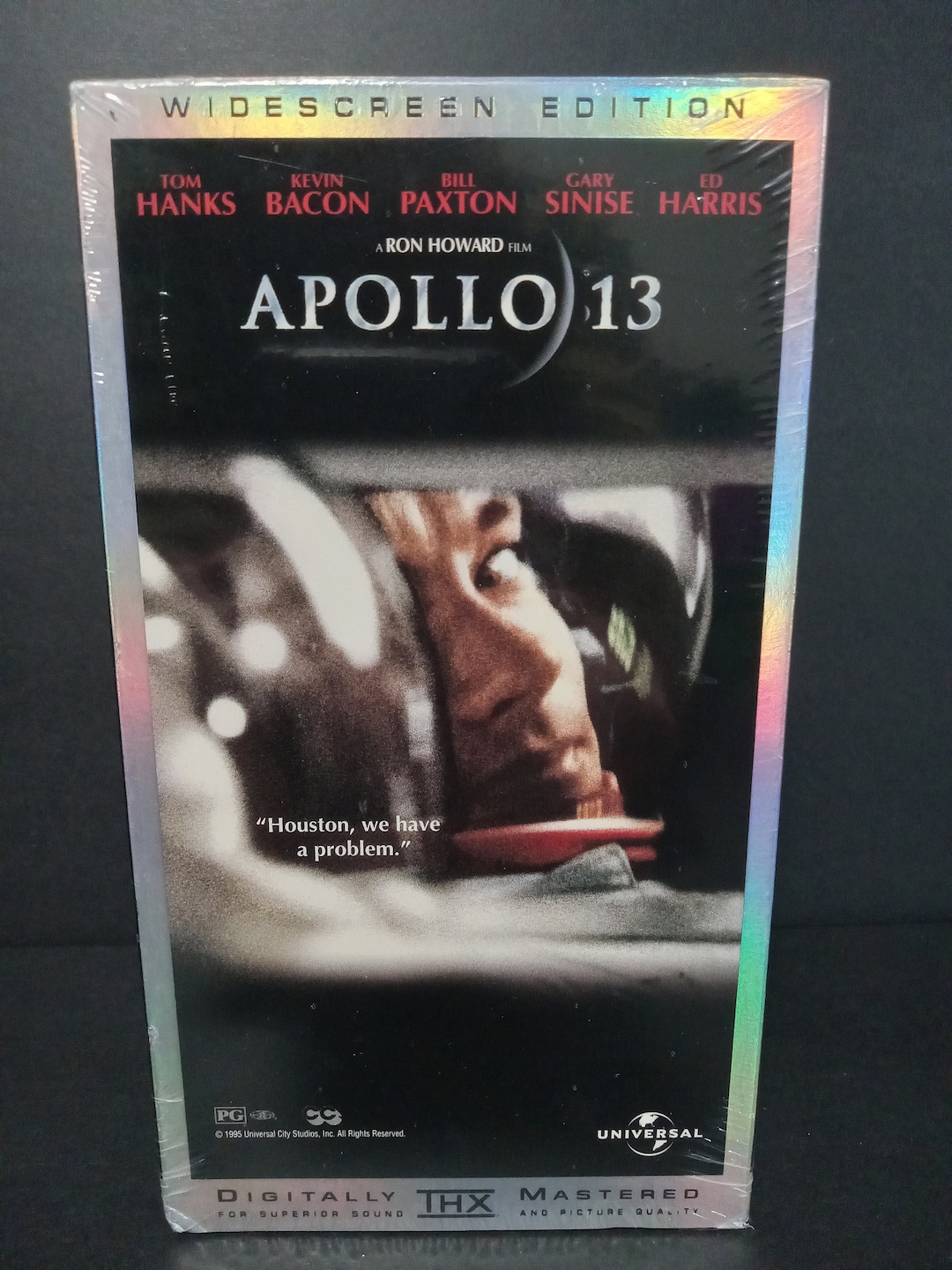 1995 Apollo 13 Sealed VHS Movie, Tom Hanks, Kevin Bacon, Bill Paxton ...