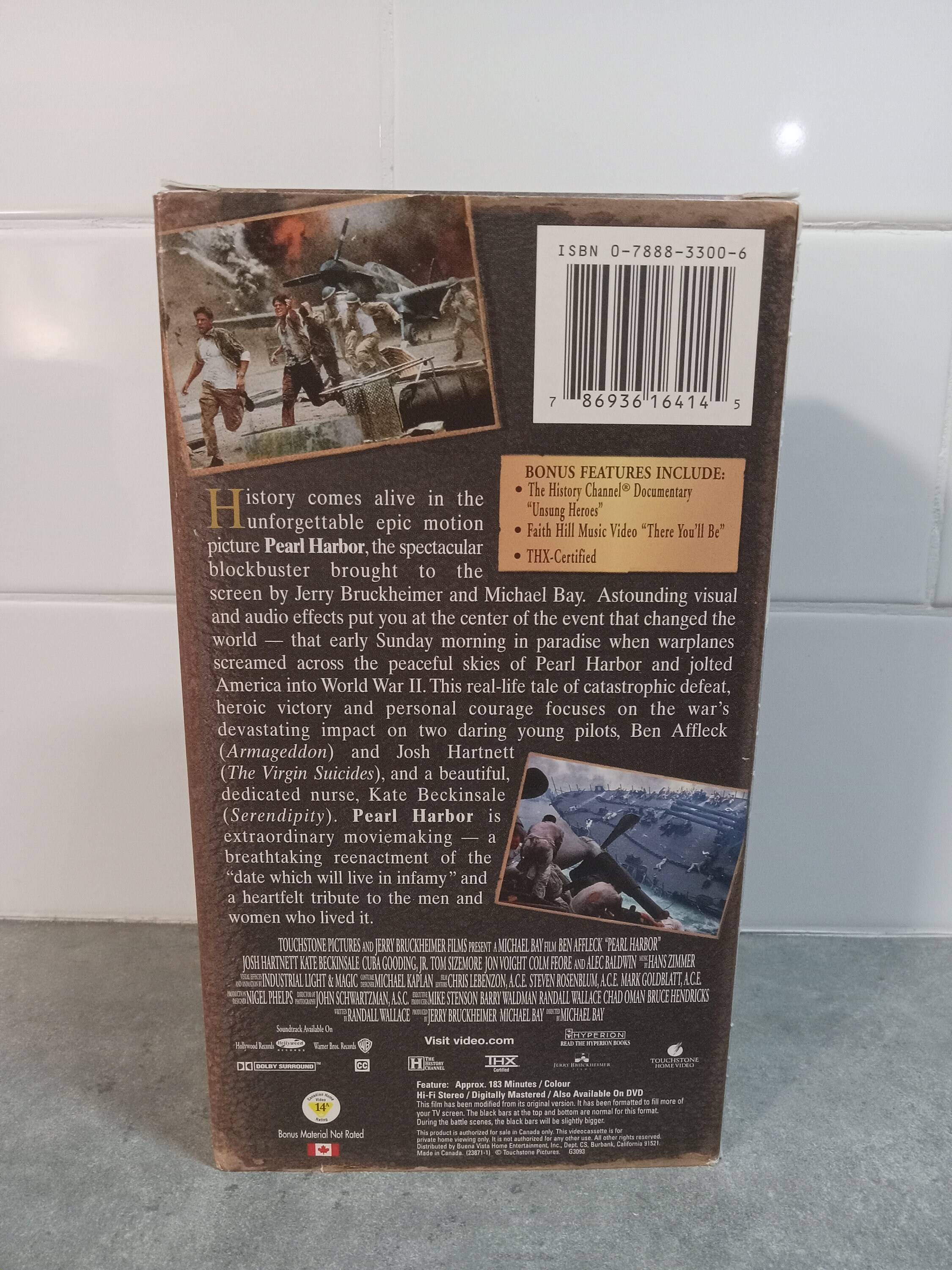 2001 Pearl Harbor 2 VHS Tape Movie Boxset | VHS Movie Collector ...