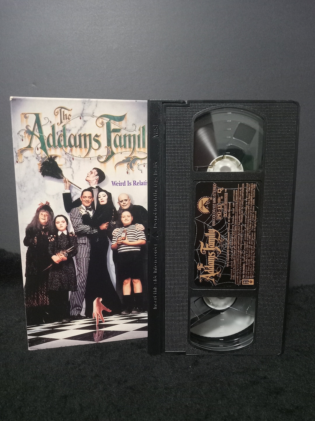 1991 the Addams Family VHS Movie Wednesday Addams Used VHS - Etsy Australia