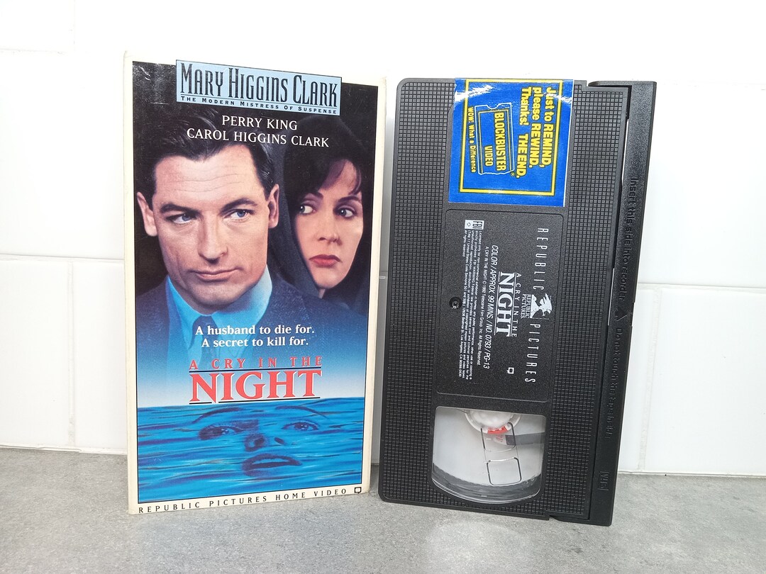 1992 A Cry in the Night VHS Movie Perry King Carol Higgins Clark | VHS ...