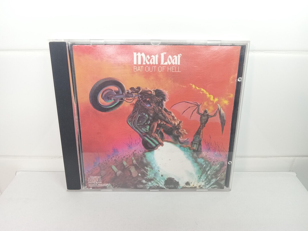 1977 Meatloaf - Bat Out of Hell Used CD | Vintage Compact Disc ...