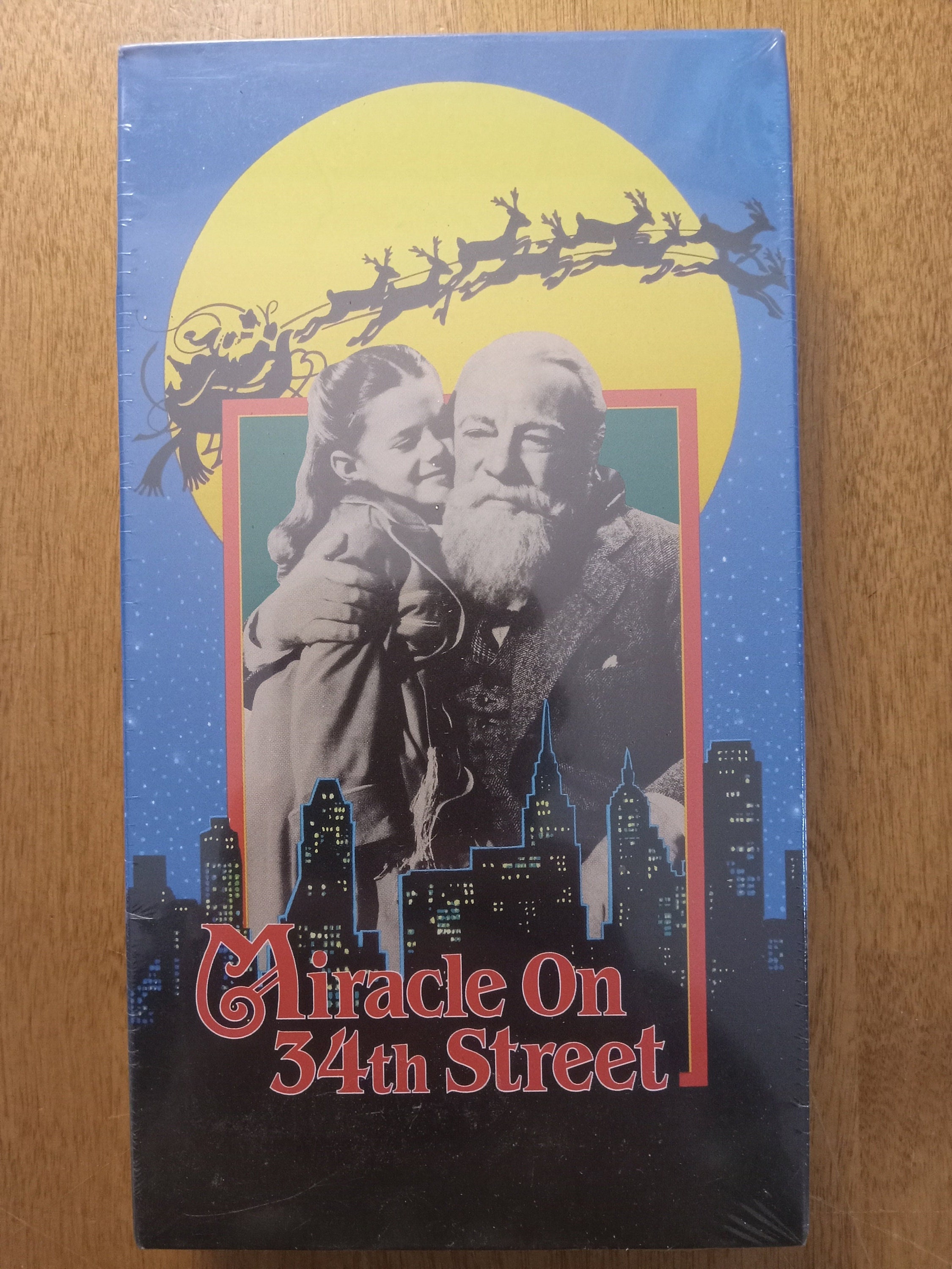 Miracle on 34th Street SEALED VHS Movie Christmas Movie Used - Etsy