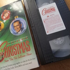 A Classic Christmas From the Ed Sullivan Show VHS Movie, Ed Sullivan ...