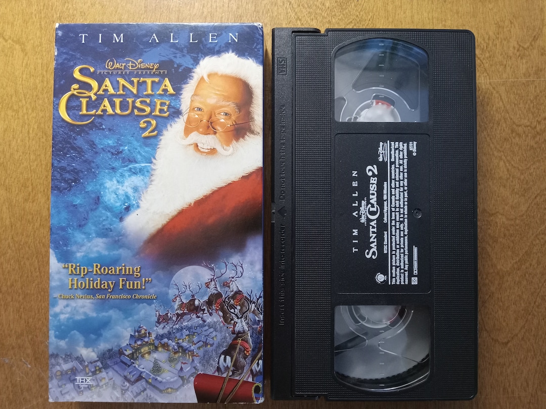 2002 the Santa Clause 2 VHS Movie, Christmas Movie, Used Vhs - Etsy