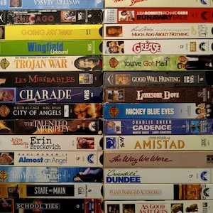 VHS Movie Tapes PICK ONE: Comedy, Cult Classics, Thriller and More ...