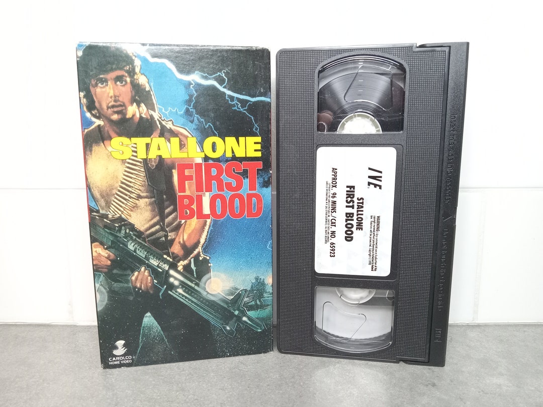 1982 First Blood VHS Movie Sylvester Stallone | VHS Movie Collector ...