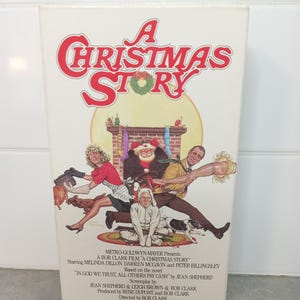 1983 A Christmas Story VHS Movie | VHS Movie Collector | Unique Gift ...