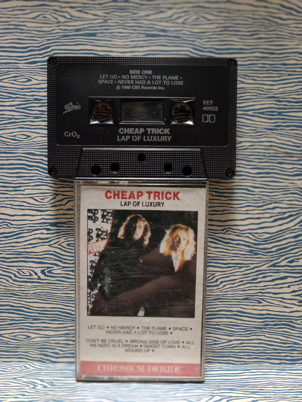 Cheap Trick - Lap of Luxury Chromium Dioxide Cassette Tape | Cassette ...