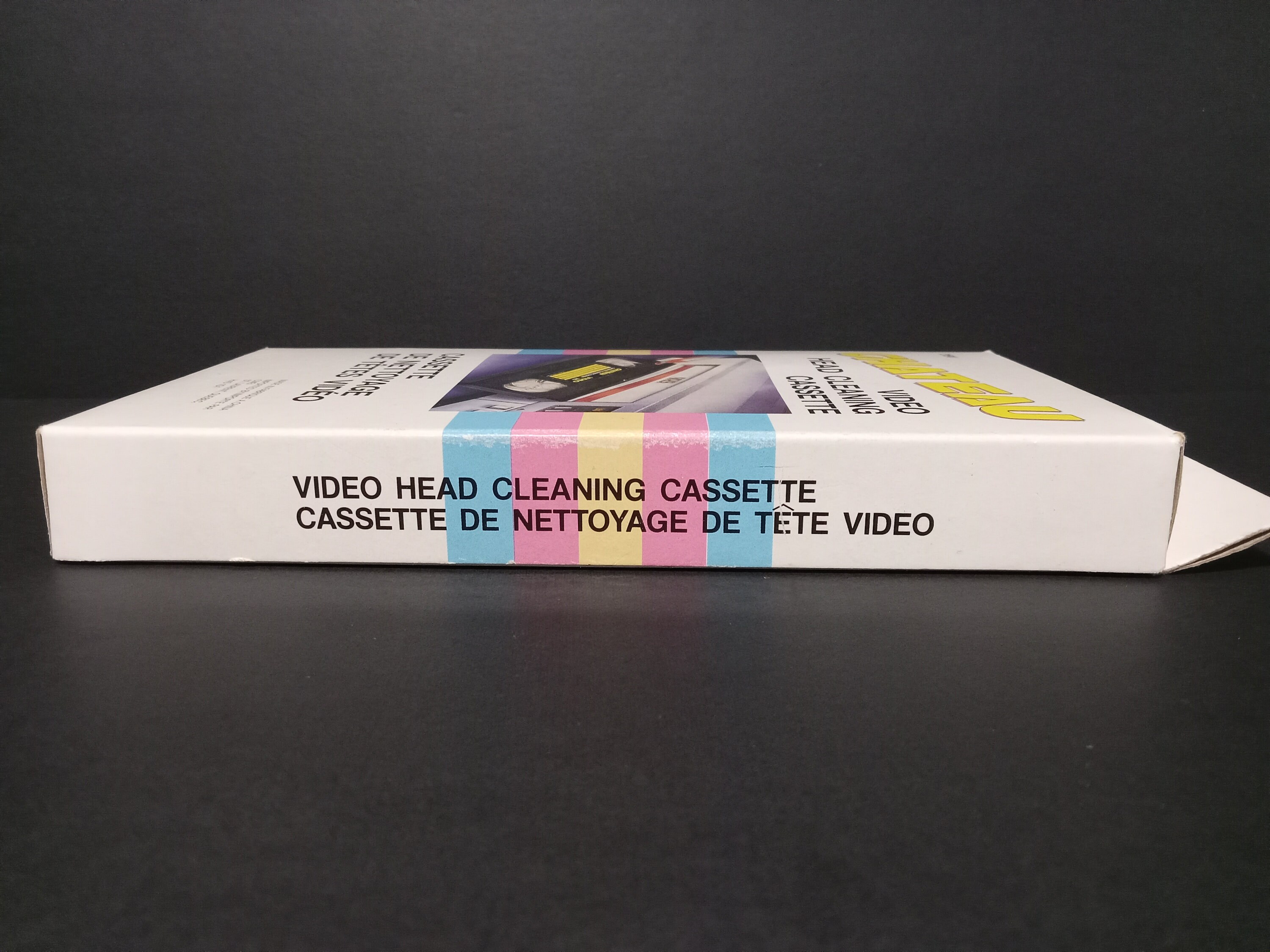 Vintage CHATEAU Video Head Cleaner CASSETTE, With Cleaning Solution ...