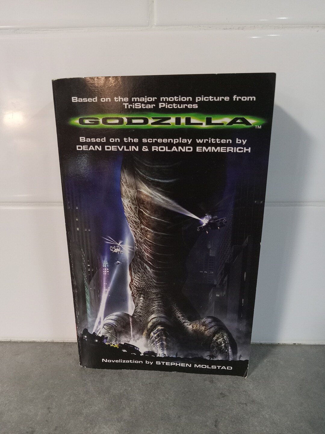 1998 Godzilla Novelization by Stephen Molstad Used Book | Book ...