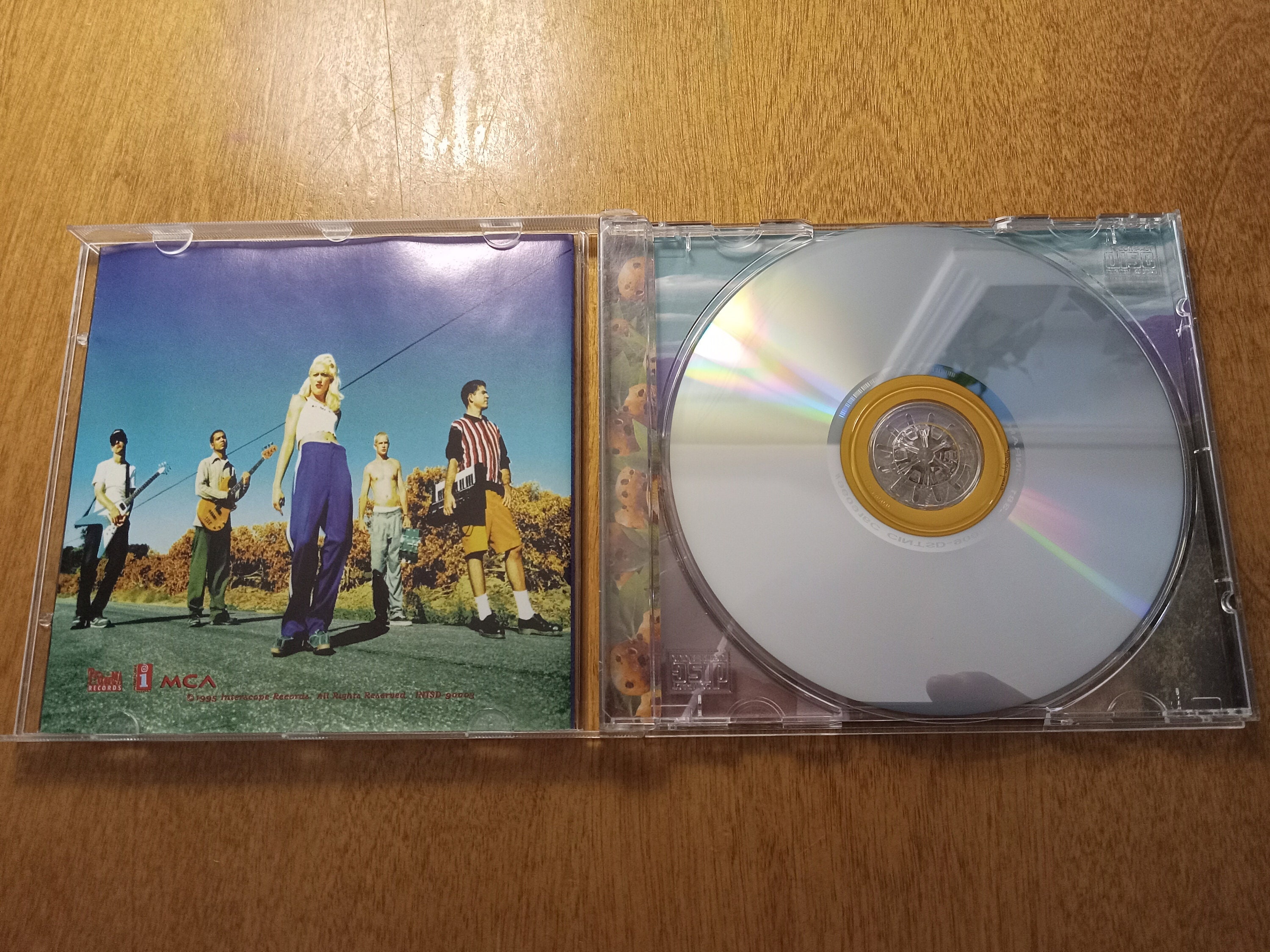 1995 No Doubt Tragic Kingdom Trauma Records Used CD Ska Punk Reggae ...