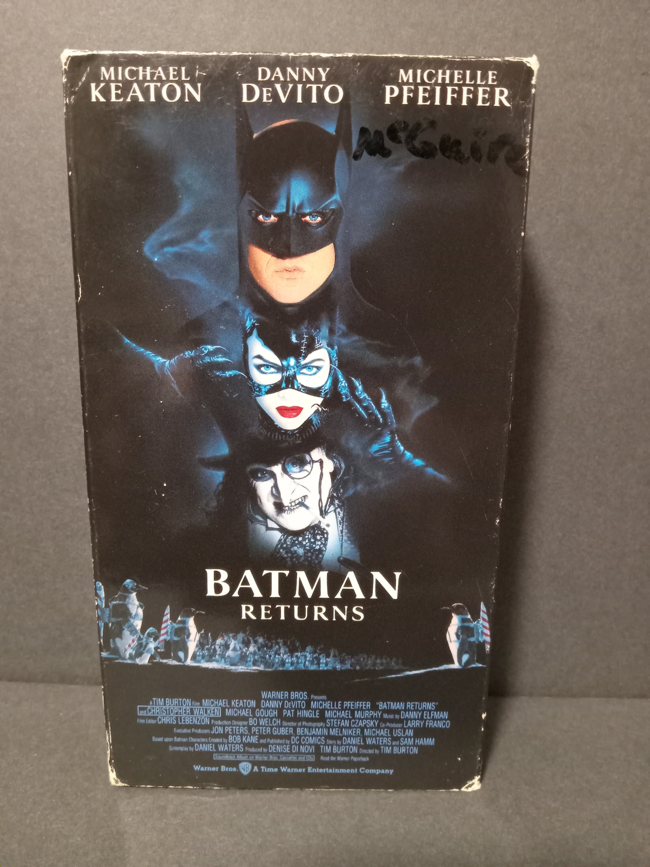 1989/1992/1995/1997 Batman VHS Tapes Batman Batman Returns Batman ...