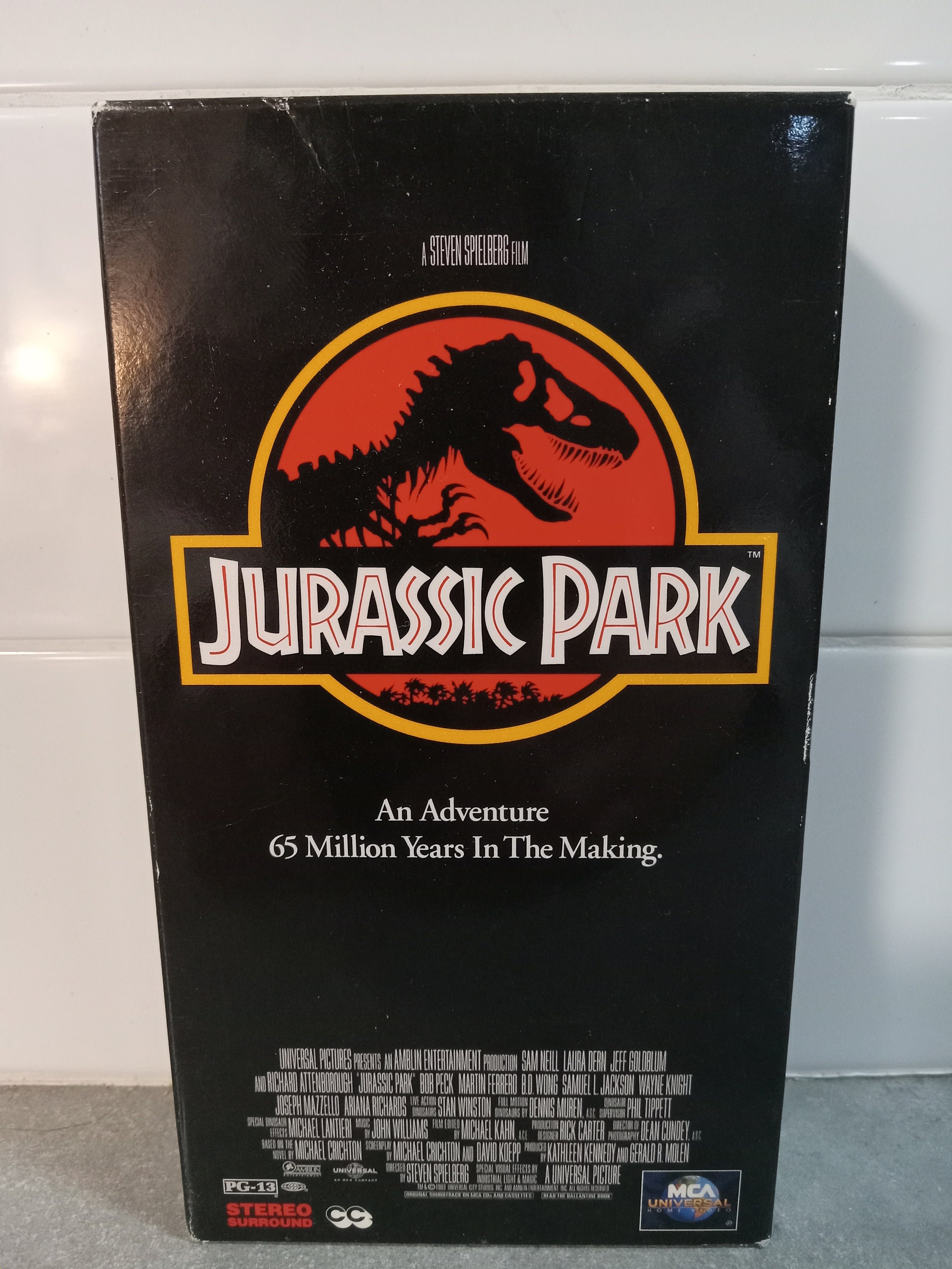 Jurassic Park VHS Trilogy Jurassic Park the Lost World Jurassic Park ...