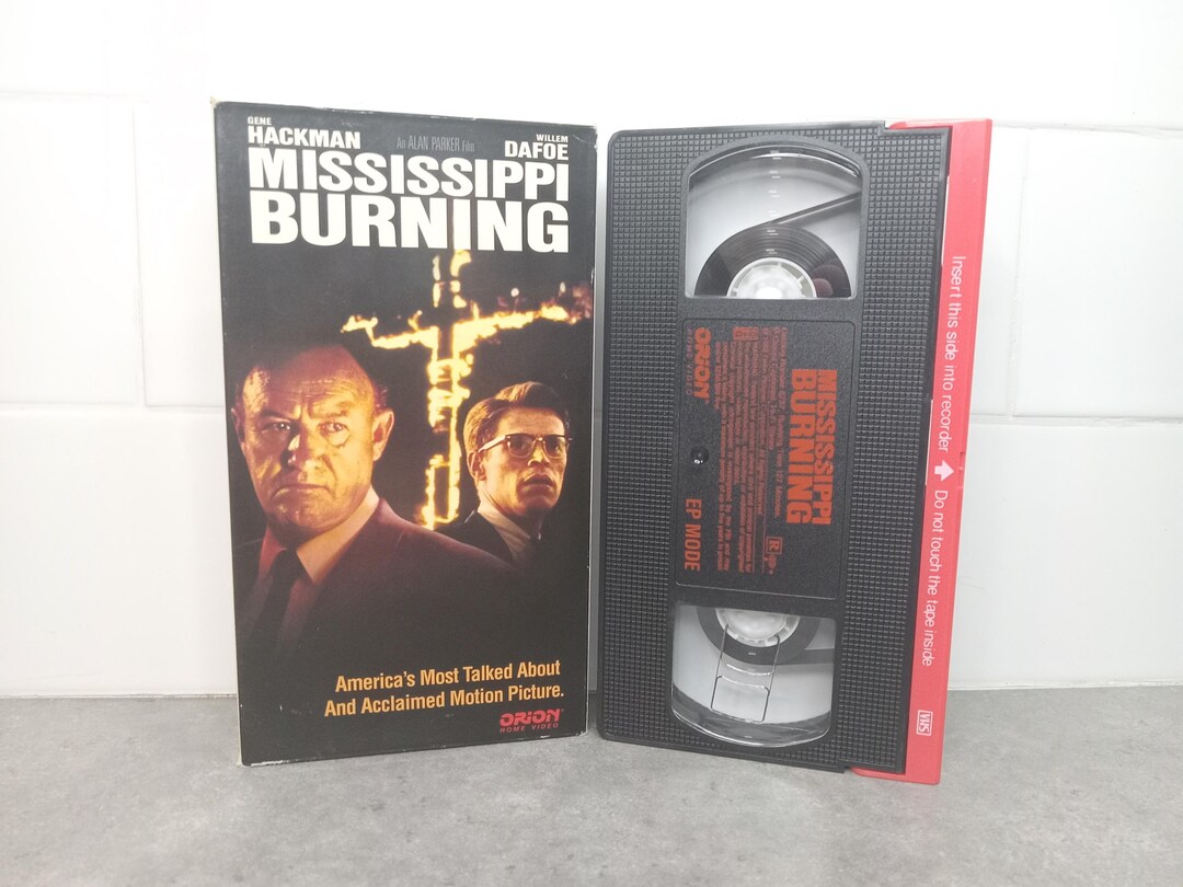 1988 Mississippi Burning VHS Movie Willem Defoe Gene Hackman | VHS ...