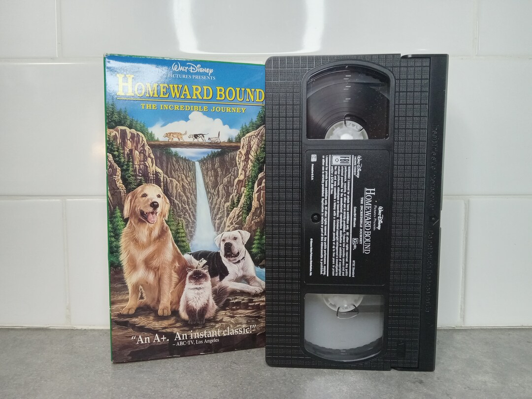 1993 Homeward Bound VHS Movie VHS Movie Collector Unique Gift Idea Used ...