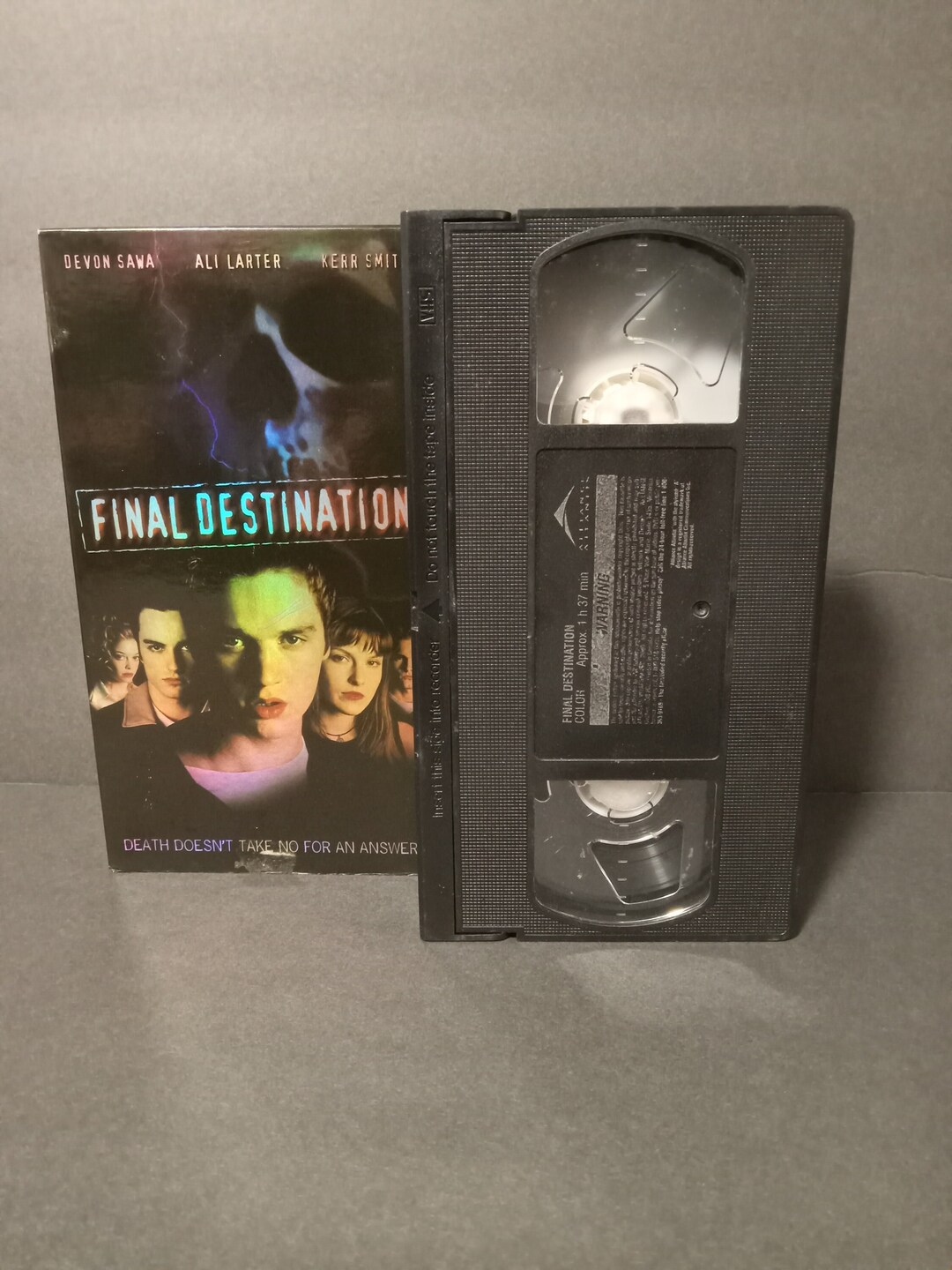 2000 Final Destination VHS Horror Movie Nostalgia VHS Movie Collector ...