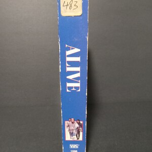 1993 ALIVE VHS Movie, Ethan Hawke, Vincent Spano, Drama/disaster Used ...