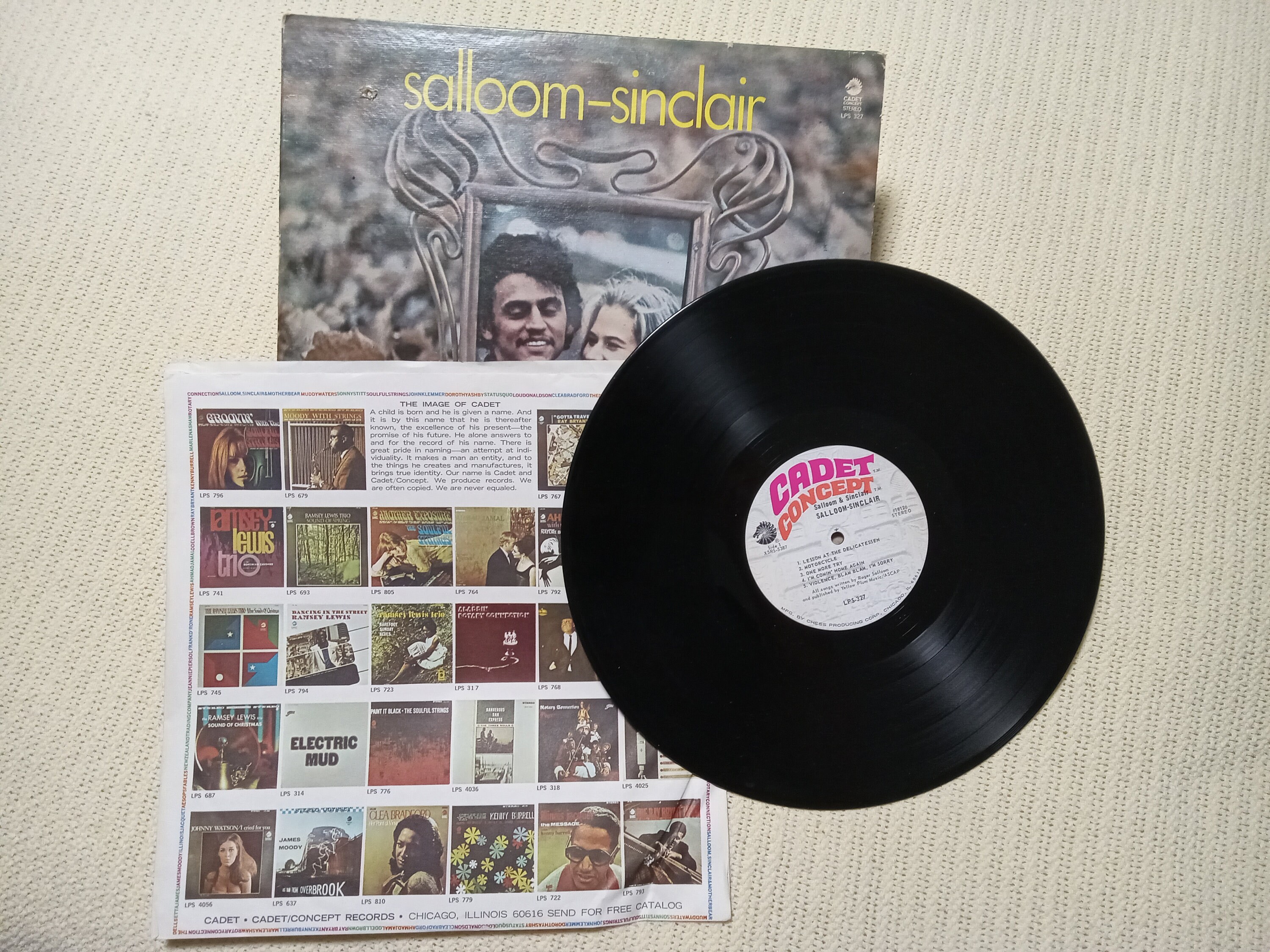 1969 Salloom-sinclair Cadet Concept VINYL LP Album, Used Vinyl Record ...