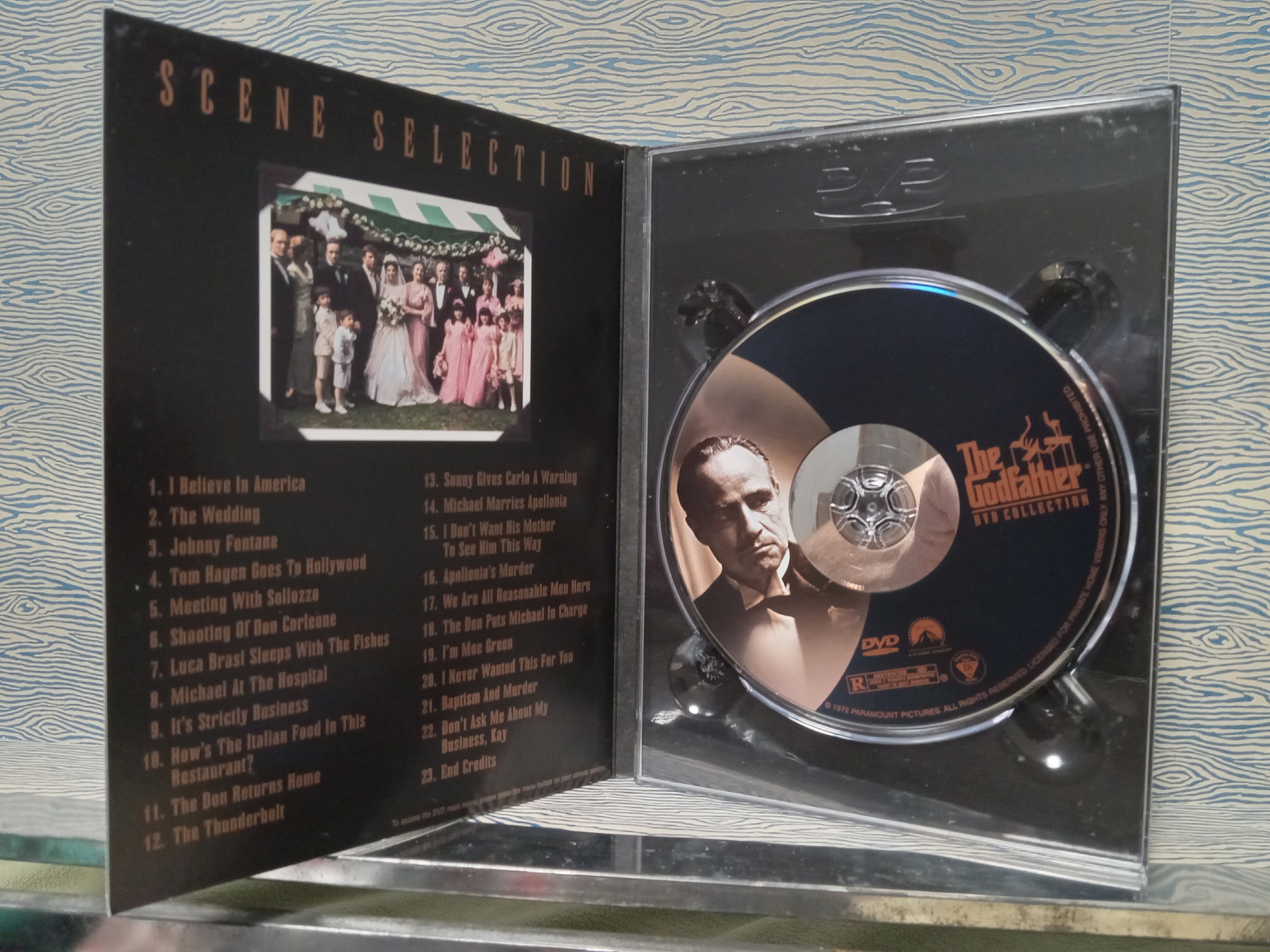 The Godfather Used DVD Boxset Nostalgia DVD Movie Collector Unique Gift ...