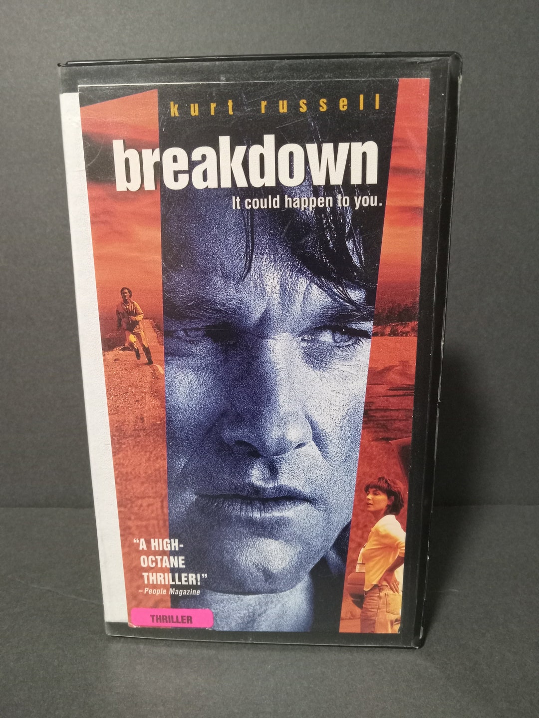 1997 Breakdown Cut-box Rental Thriller/crime VHS Tape Nostalgia | VHS ...
