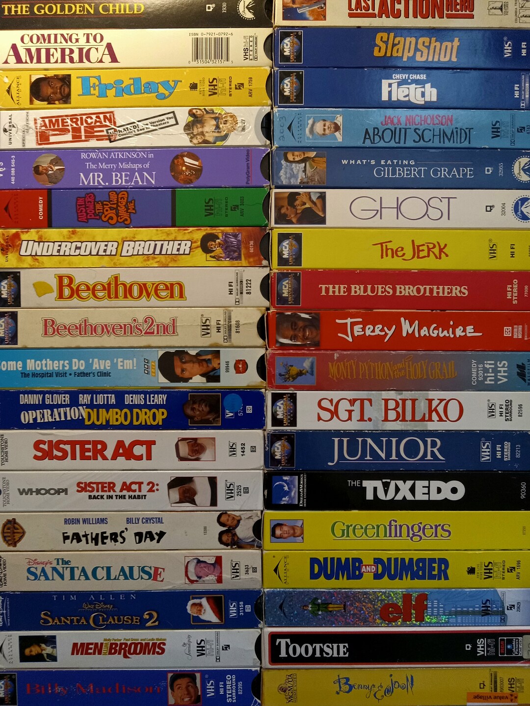 VHS Movie Tapes PICK ONE: Comedy, Cult Classics, Thriller and More ...