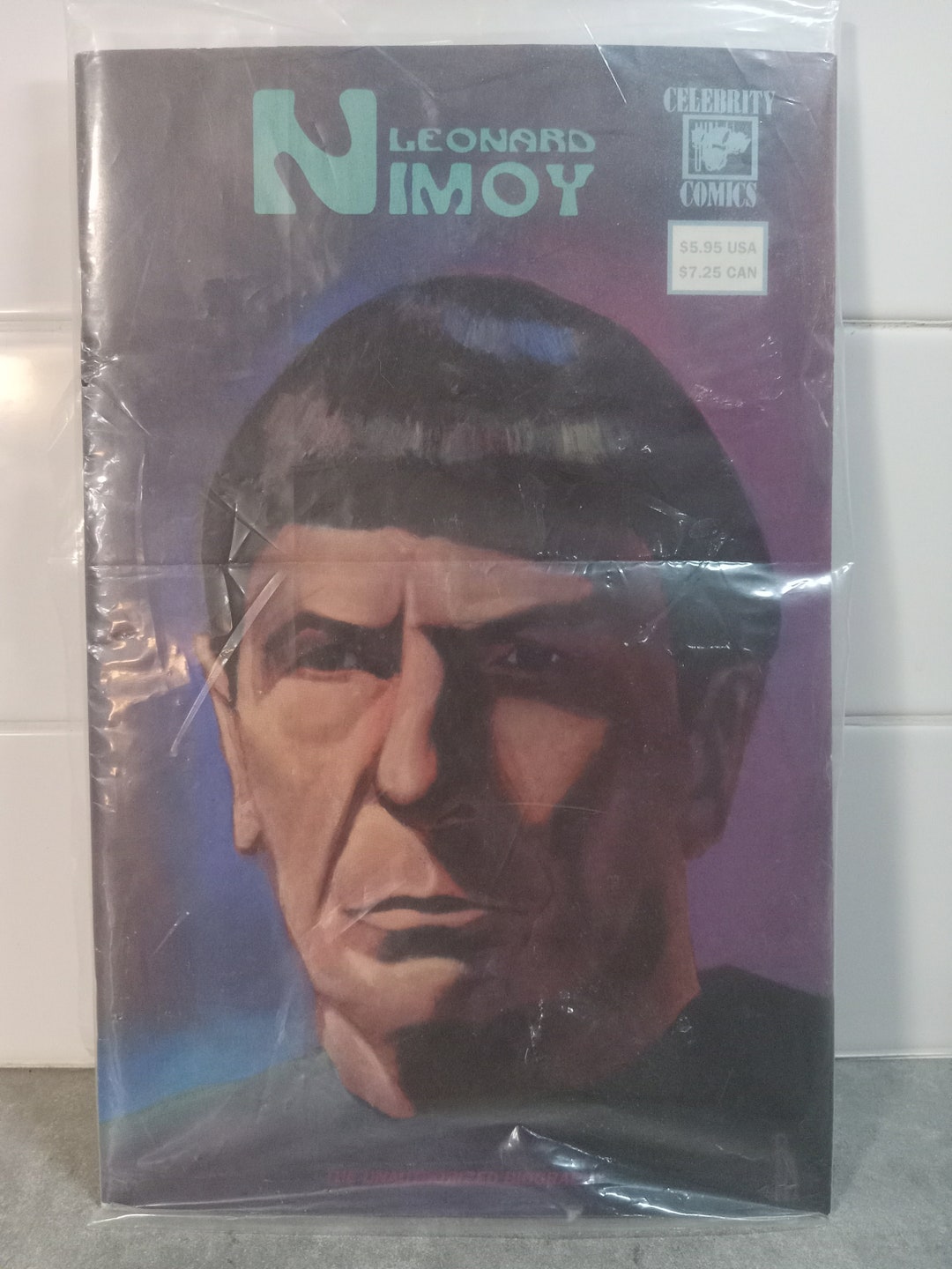 1992 Leonard Nimoy - Issue #1 Celebrity Comics Leonard Nimoy ...