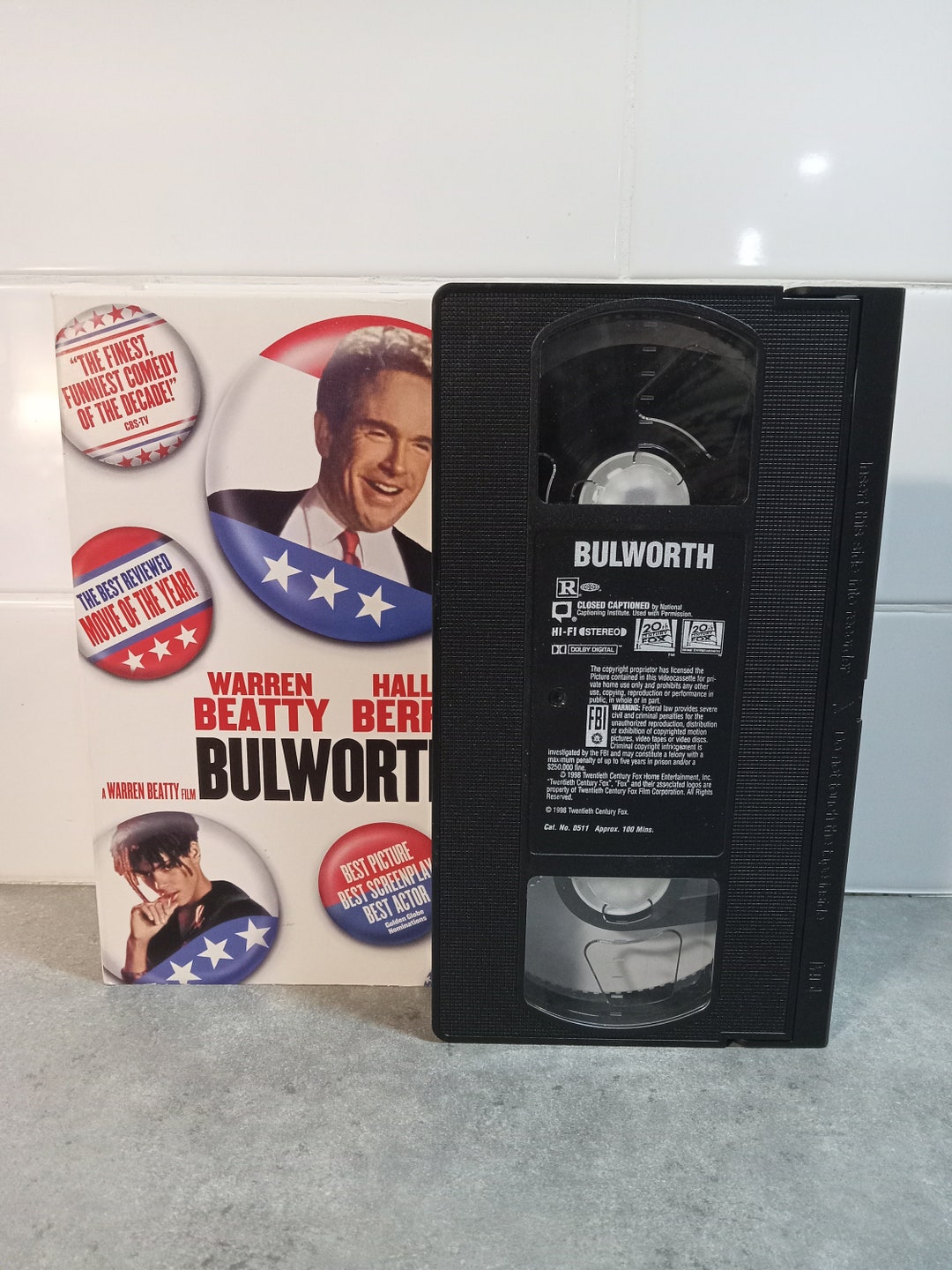 1999 Bulworth VHS Movie VHS Movie Collector Unique Gift Idea Used VHS ...