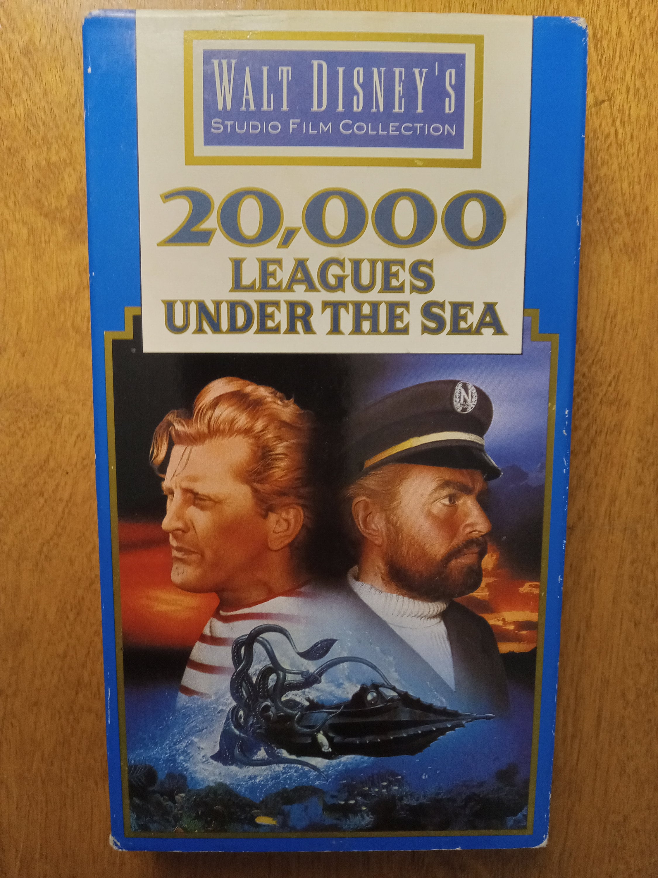 1954 20000 Leagues Under the Sea VHS Movie Kirk Douglas James - Etsy