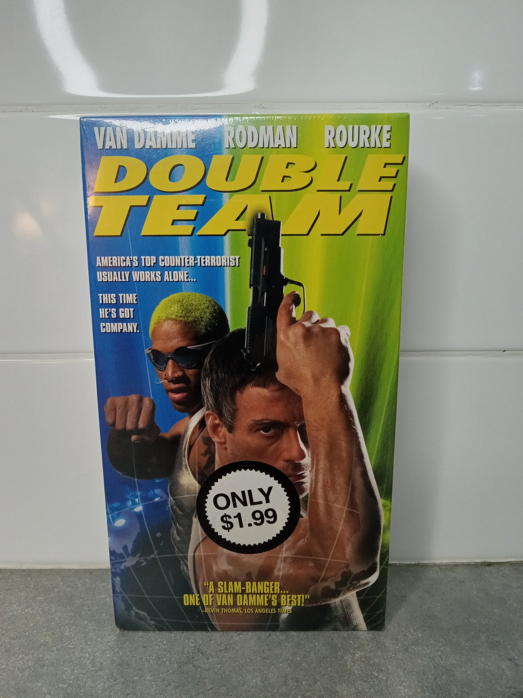 Sealed 1997 Double Team VHS Movie Van Damme Rodman Rourke VHS Movie ...