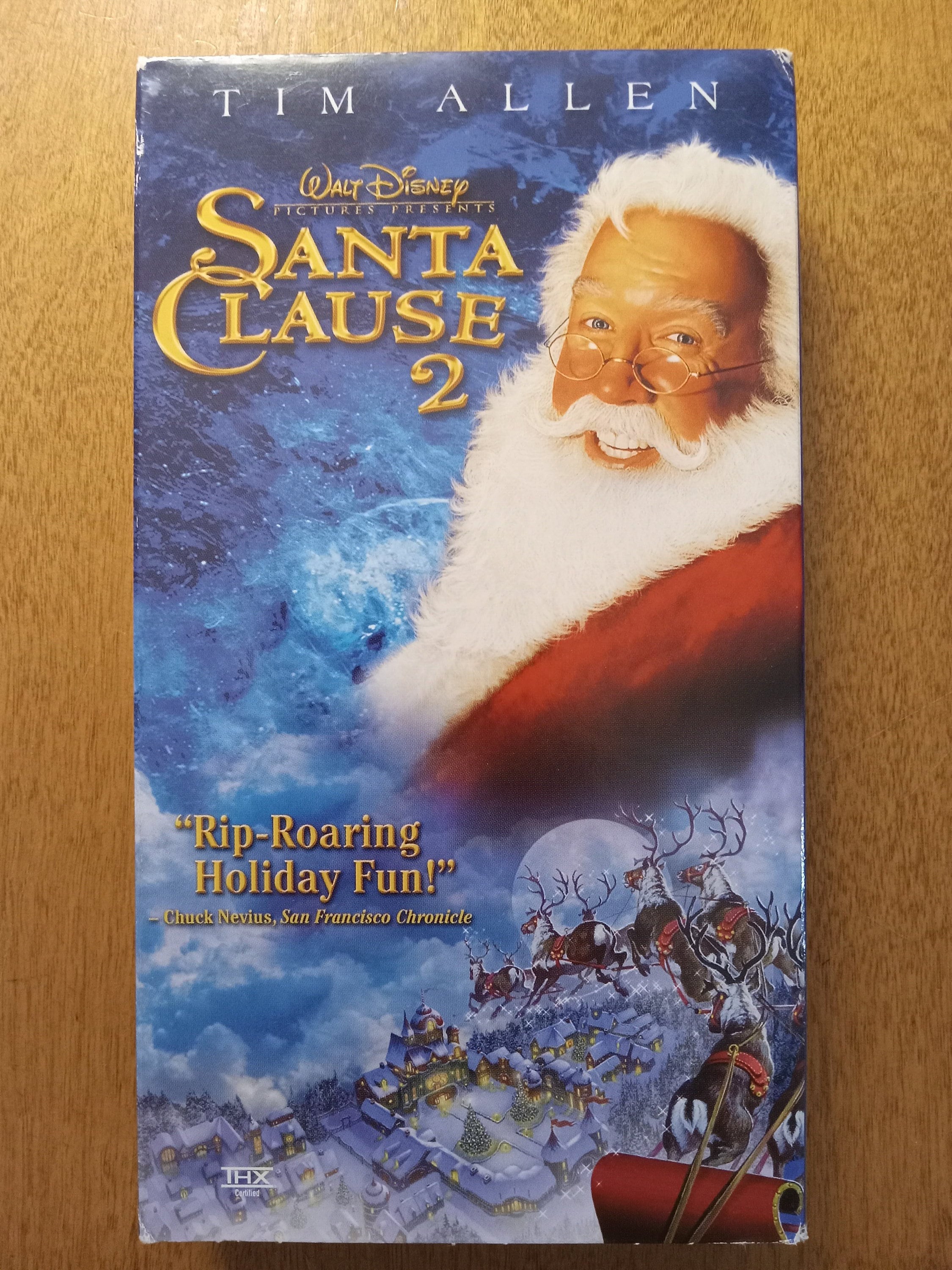 2002 the Santa Clause 2 VHS Movie, Christmas Movie, Used Vhs - Etsy