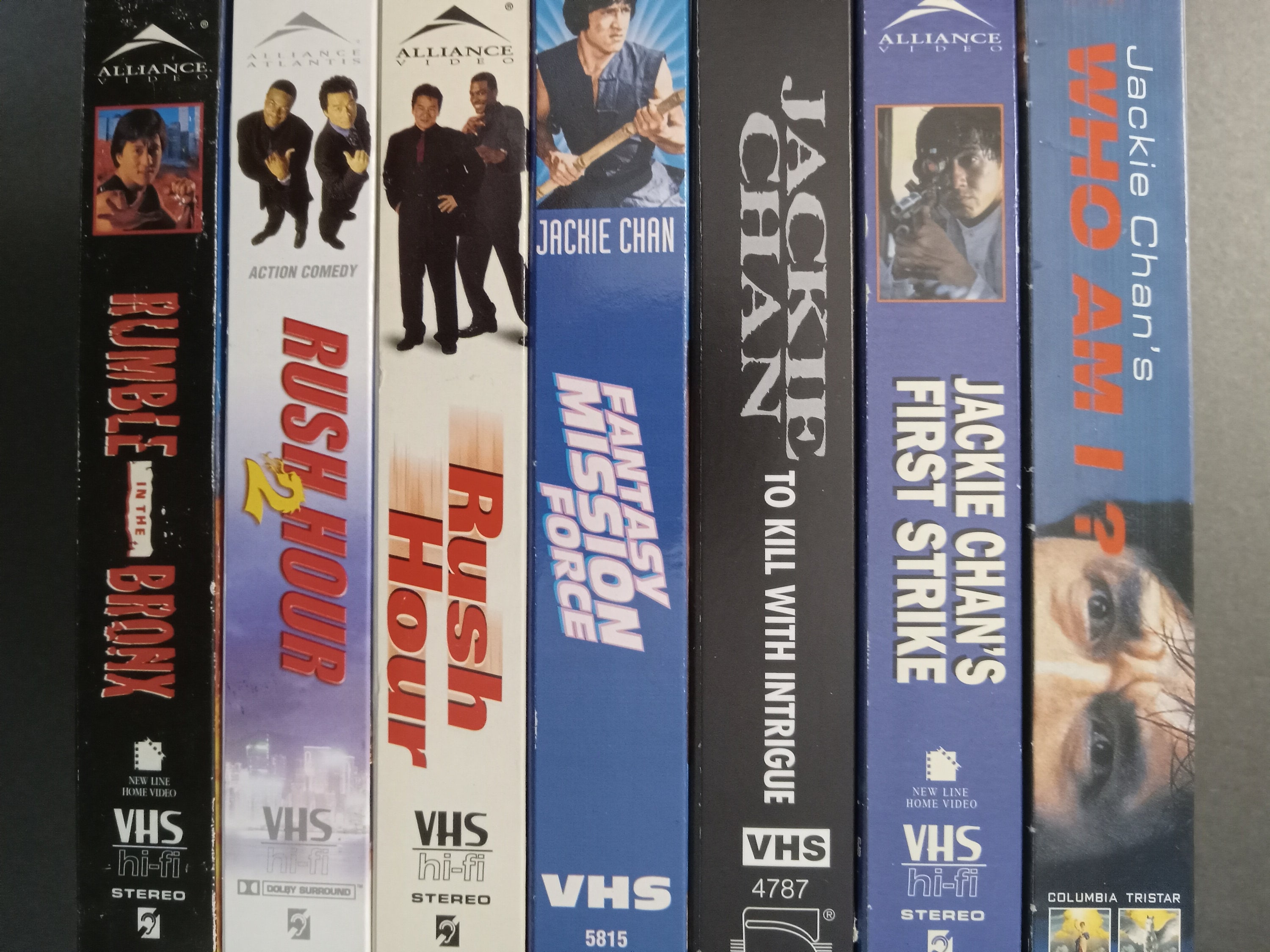 Jackie Chan VHS Tapes Pick One / Rush Hour Rumble in the Bronx - Etsy