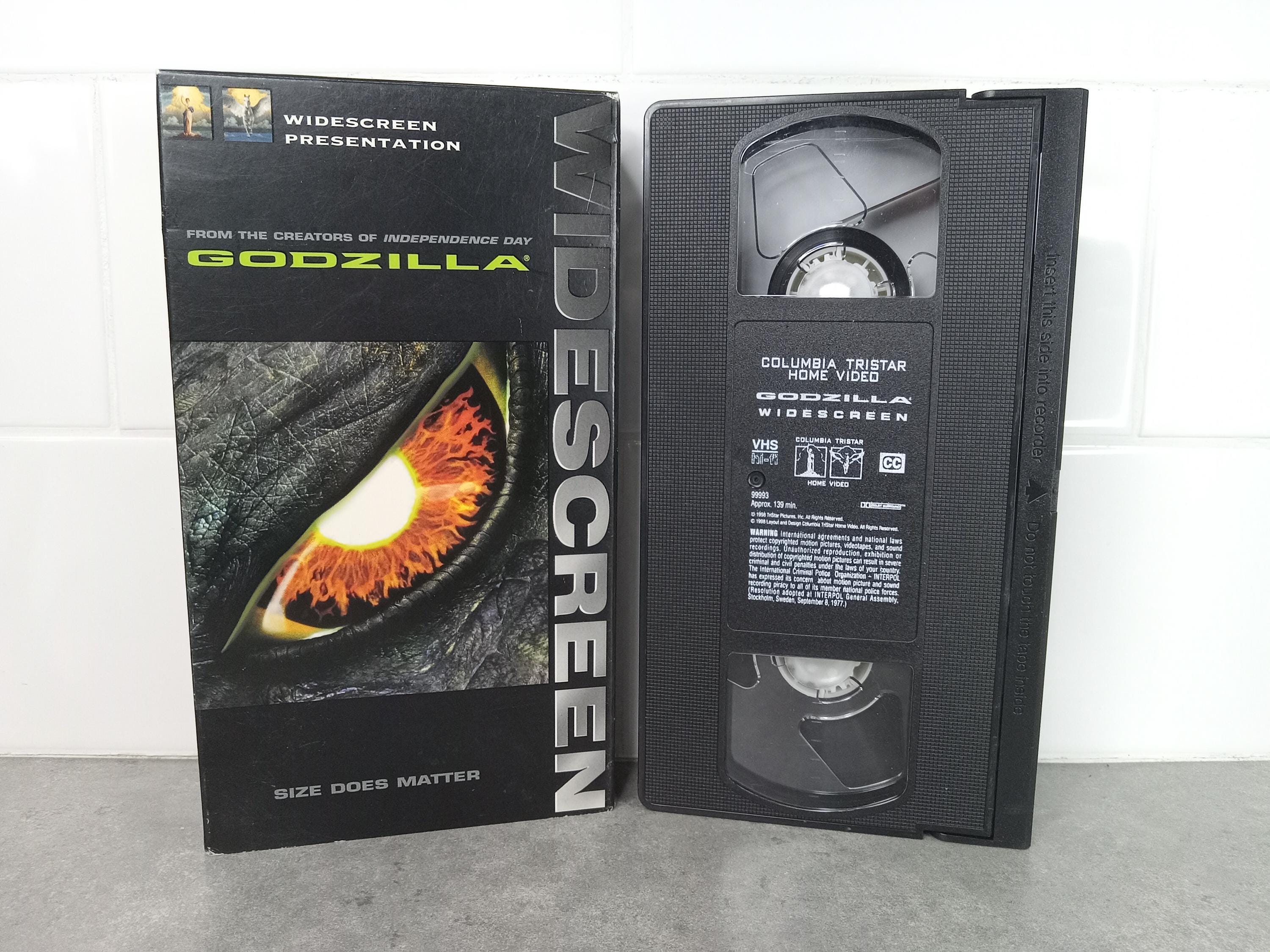 1998 Godzilla VHS Movie | VHS Movie Collector | Unique Gift Idea | Used ...