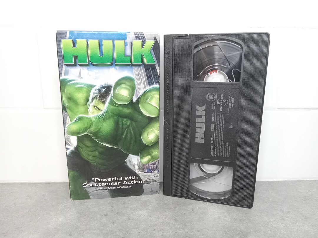 2003 the Hulk VHS Movie Eric Bana VHS Movie Collector Unique Gift Idea ...