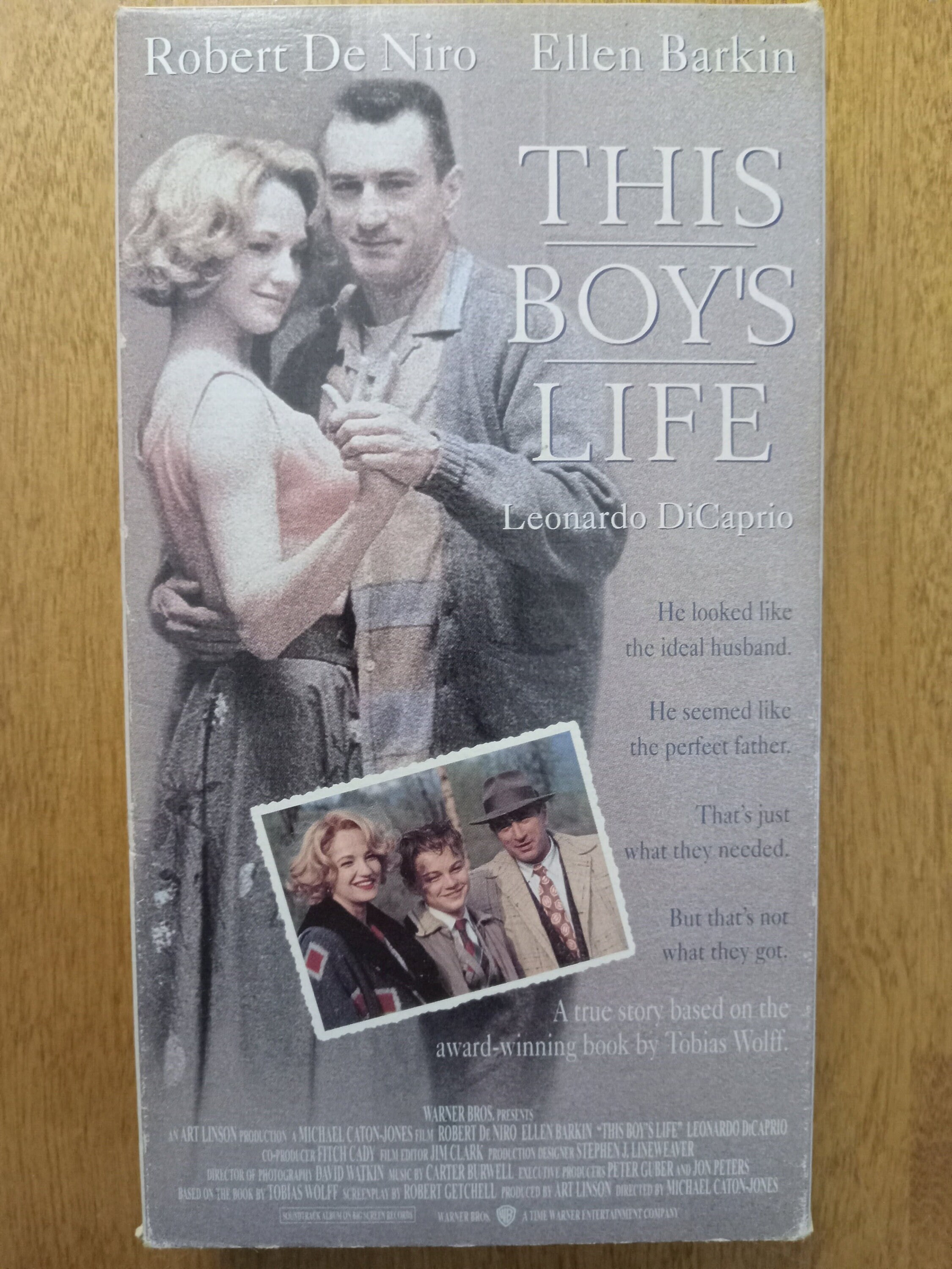 1993 This Boys Life VHS Movie Robert De Niro Ellen Barkin Leonardo ...