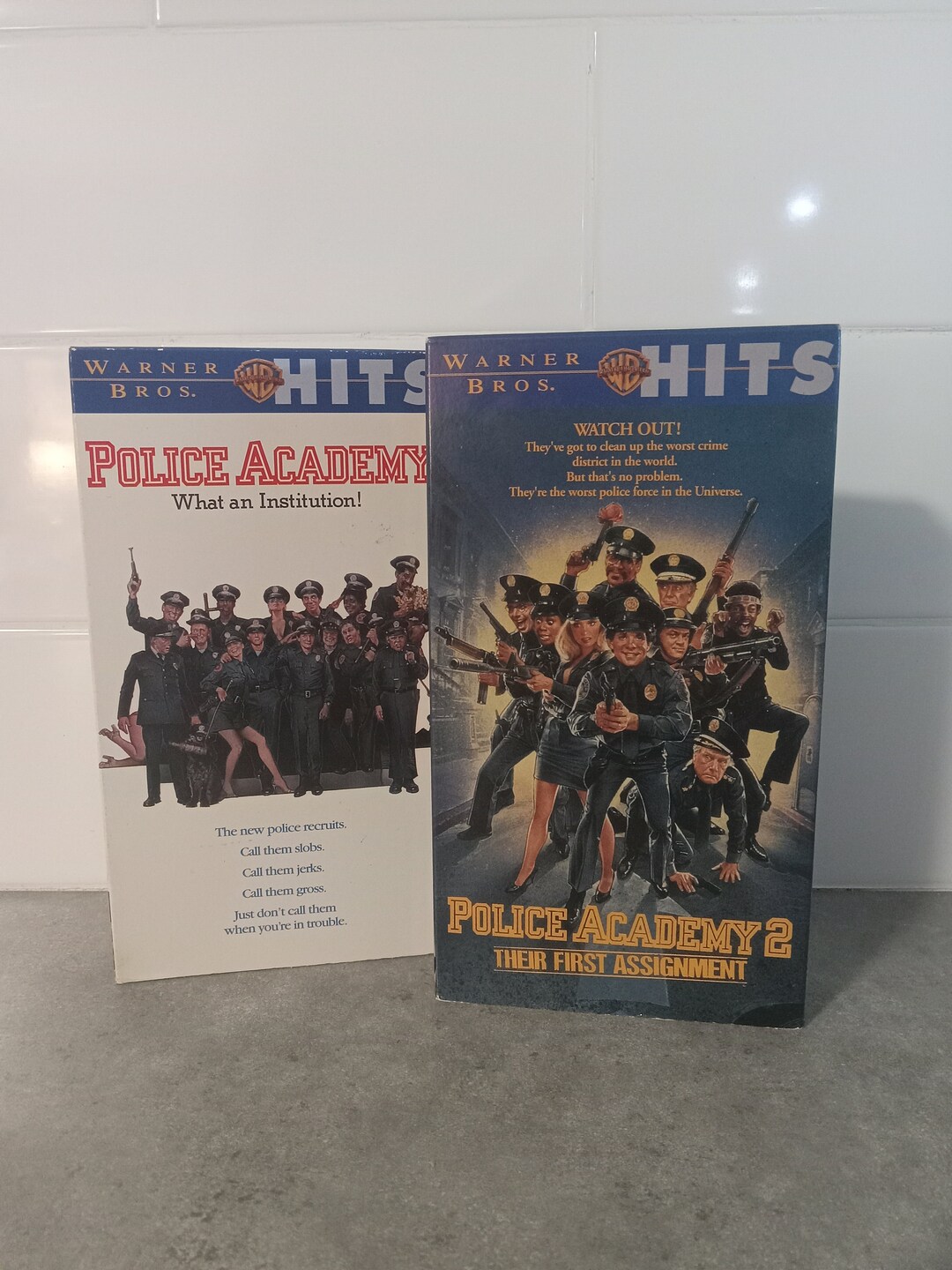 1984 Police Academy / 1985 Police Academy 2 VHS Movies (two) | VHS ...
